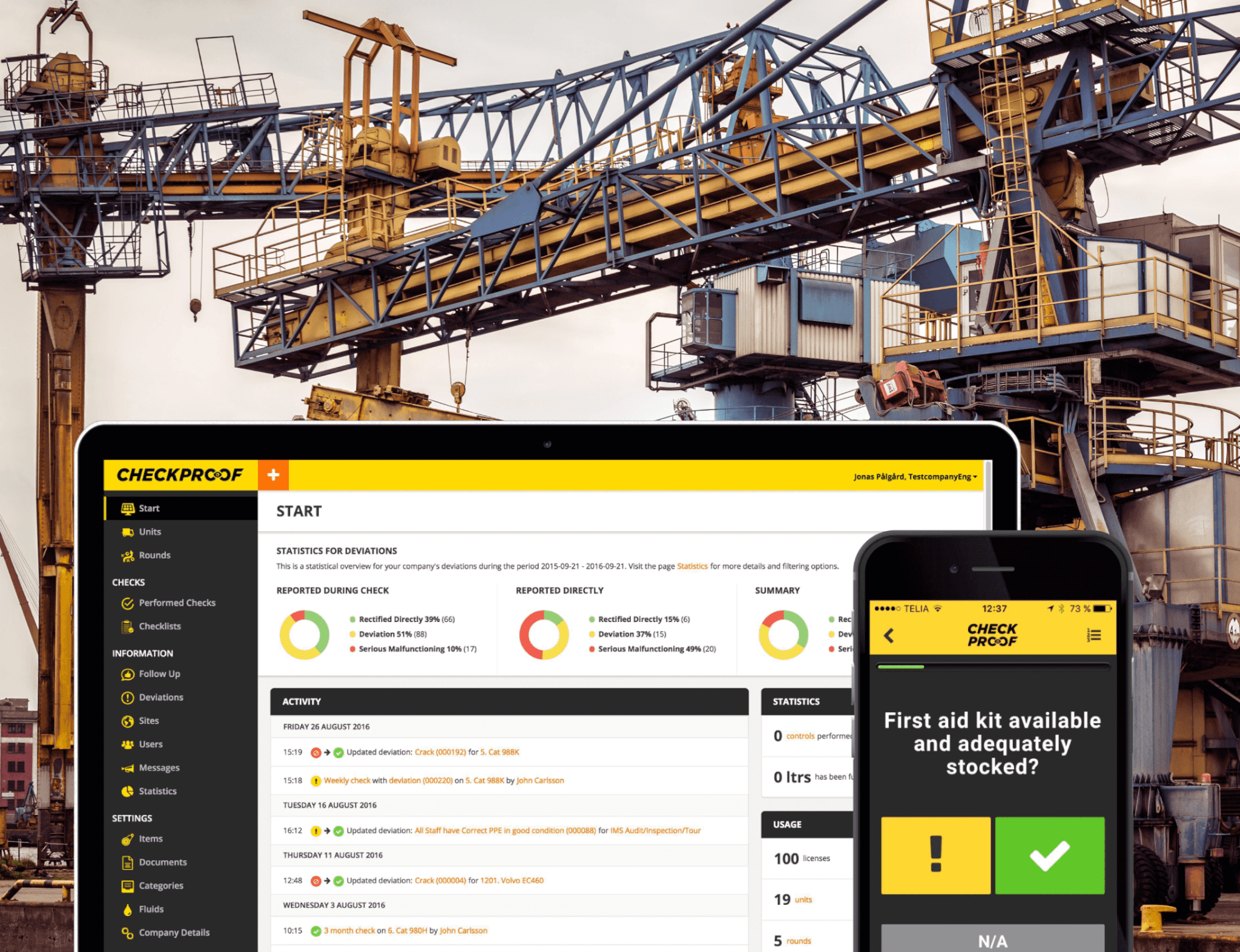 Quality Control Platform - SSA Group