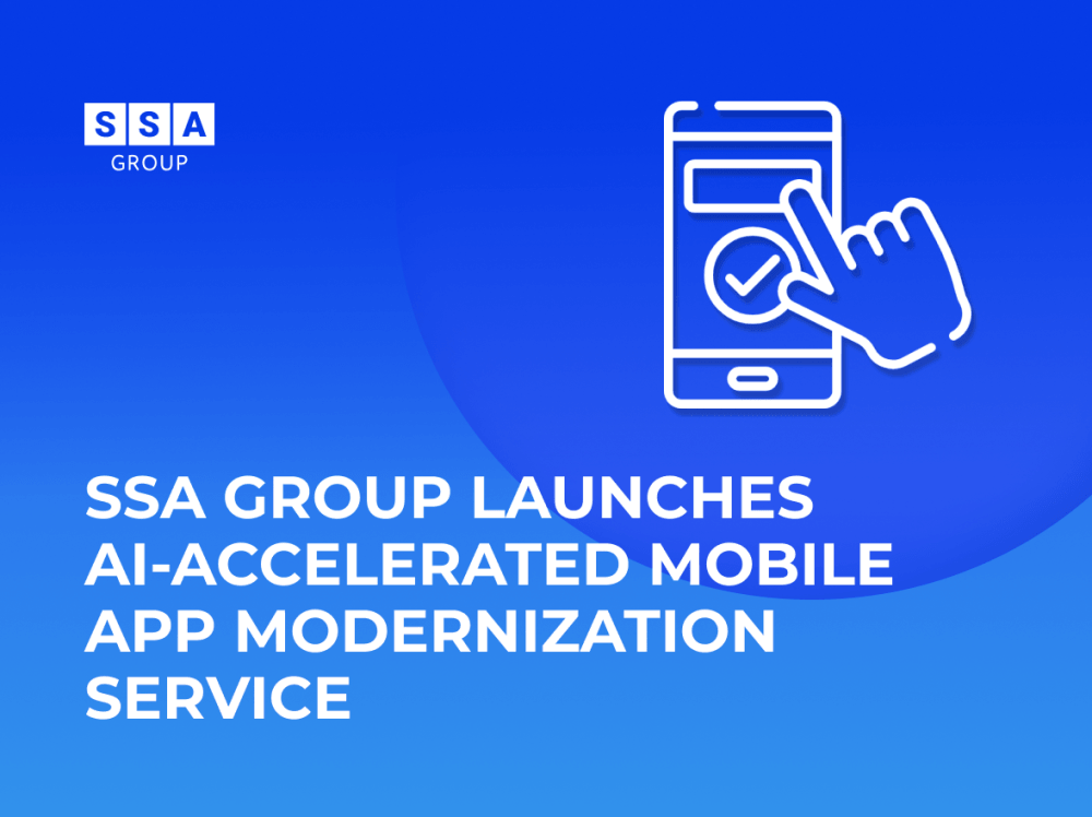 SSA Group launches AI-accelerated Mobile app modernization service ...
